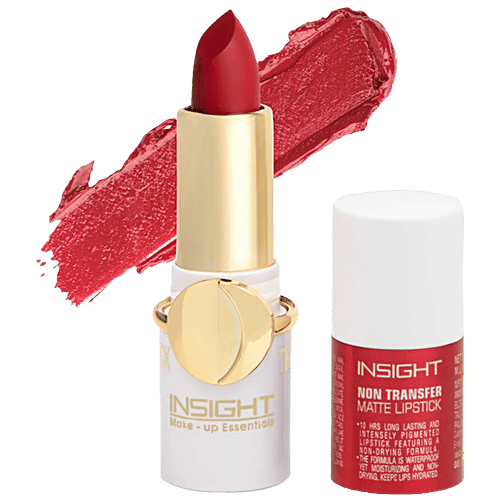 Buy INSIGHT Cosmetics Non-Transfer Matte Lipstick - Highly Pigmented ...