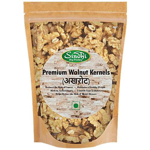 Buy Sindhi Akhrot Giri /Walnut Kernels - Omega 3 Acids Rich, Aids Healthy Weight Management ...