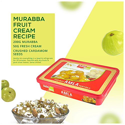 Buy Add Me Premium Amla Murabba - With Kesar & Elaichi, Immunity ...
