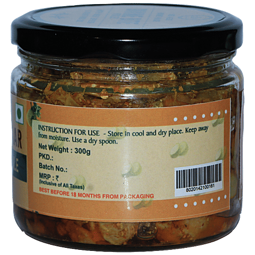 Buy DIVINE BITE Jack Fruit Pickle - Kathal Ka Achaar, Home Made With ...