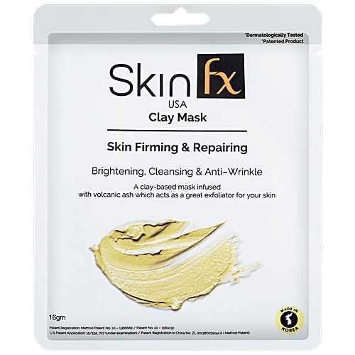 Buy Skin Fx Firming & Repairing Clay Facial Sheet Mask Online at Best ...