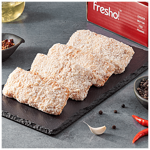 Buy Fresho Crispy Fish Fillet - Crunchy Outside, Juicy Inside, With ...