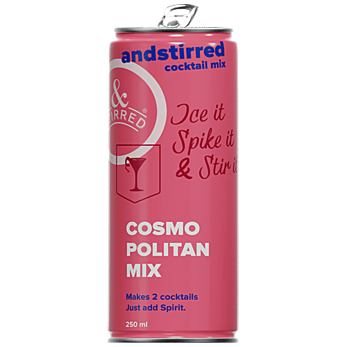 Buy &Stirred Cosmopolitan Cocktail Mix - Refreshing, Ready To Serve ...