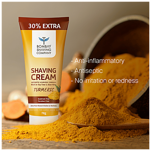 Buy Bombay Shaving Company Turmeric Shaving Cream Online at Best Price ...