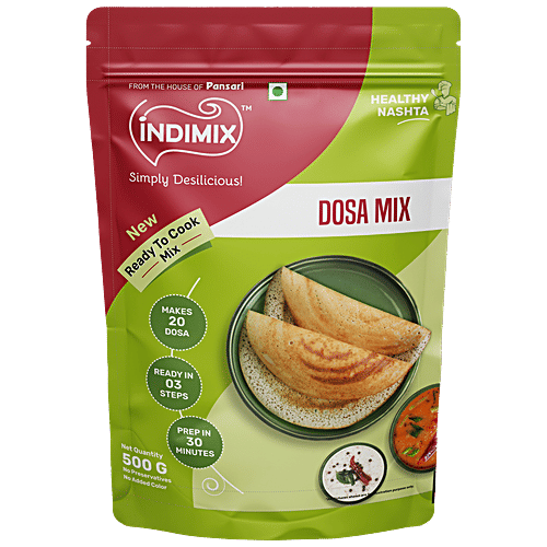 Buy INDIMIX Rice Dosa Mix - Ready To Cook Online at Best Price of Rs ...
