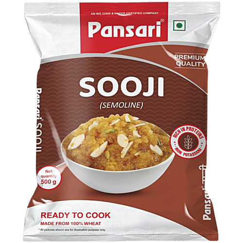 Buy PANSARI Sooji/Semoline Online at Best Price of Rs 35.8 - bigbasket