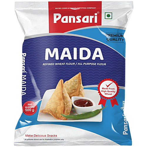 Buy PANSARI Maida - Finely Milled & Refined Wheat Flour Online at Best ...