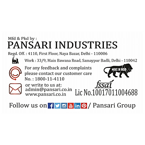 Buy PANSARI Besan/Gram Flour - Gluten Free Online at Best Price of Rs ...