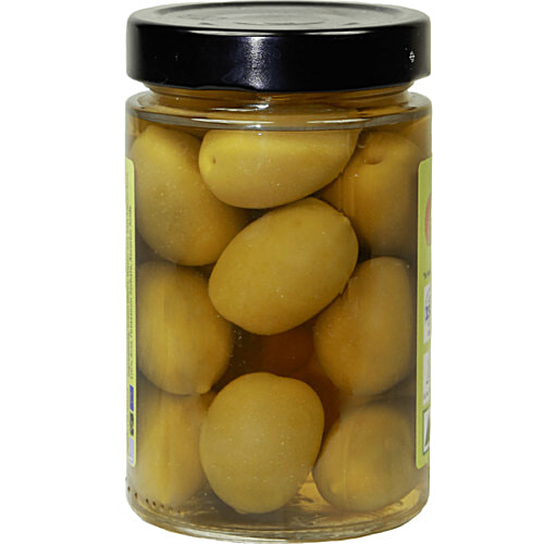 Buy AOHNA Green Olives Whole - Hojiblanca Variety Online at Best Price ...