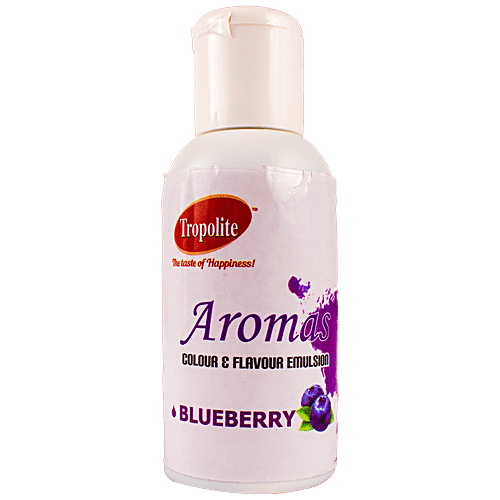 Buy Tropolite Aromas Colour & Flavour Emulsion - Blueberry, For ...