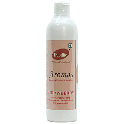 Buy Tropolite Aromas Colour & Flavour Emulsion - Strawberry, For ...