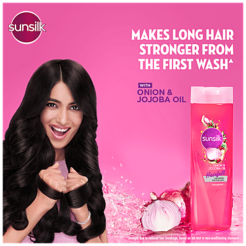 Buy Sunsilk Hairfall Shampoo - With Onion & Jojoba Oil, For Strong ...