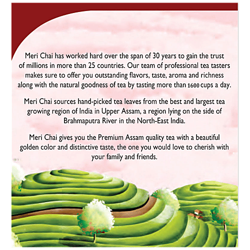 Buy Meri Chai Strawberry Black Tea - Assam Tea With Berry Flavour ...