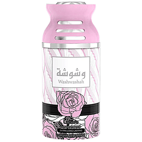 Buy Lattafa Washwashah Deodorant - Imported, Long Lasting, Perfumed Body Spray, For Men & Women ...