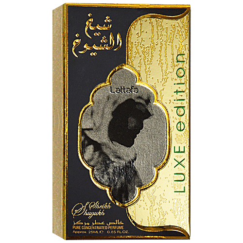 Buy Lattafa Sheikh Al Shuyukh Luxe Edition Attar/ Eau De Parfum - Imported, Long Lasting Premium ...