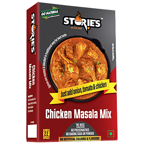 Buy Stories Chicken Masala Mix - Aromatic Spices Blend, For Dry/Gravy ...