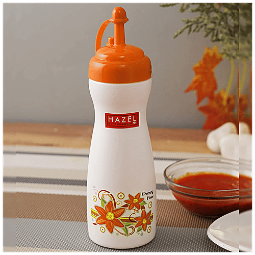 Buy Hazel Squeeze Bottle/Sauce Dispenser With Cap - Easy To Use ...