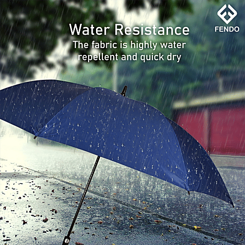 Buy Fendo Golf Umbrella - Auto Open, 73 cm, Navy Blue Online at Best ...