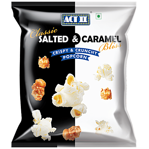Buy ACT II Ready To Eat Popcorn - Classic Salted & Caramel Bliss ...