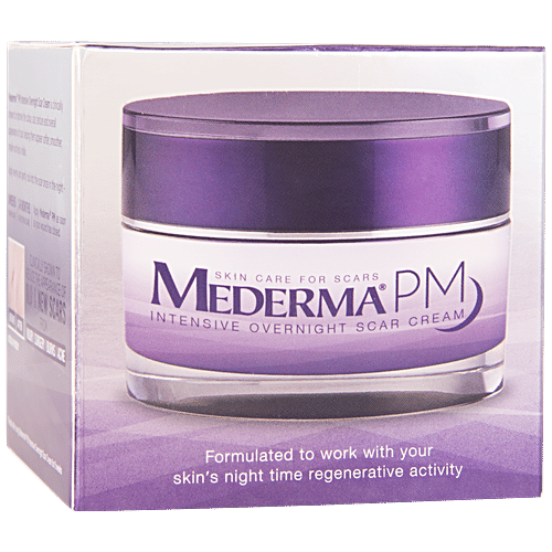 Buy Mederma PM Intensive Overnight Cream - Botanical Extracts, Helps ...