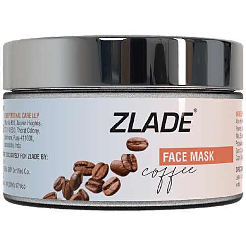 Buy ZLADE Coffee Face Mask - Moisturises Skin Online at Best Price of ...