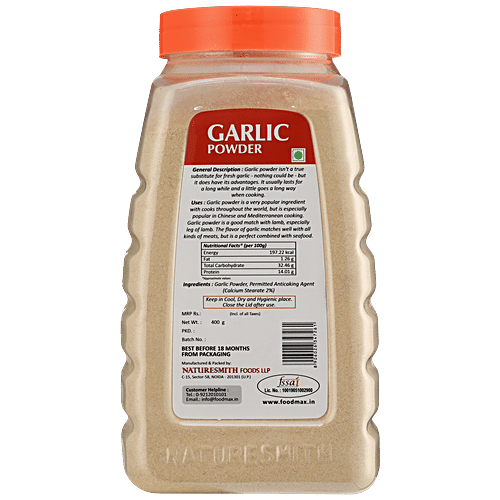 Buy Naturesmith Garlic Powder - Seasoning, Lowers Risk Of Heart Disease ...