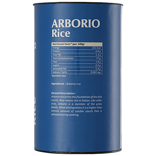 Buy Naturesmith Arborio Rice - Italian Short Grain, For Risotto, Salad ...