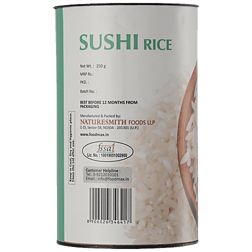 Buy Naturesmith Sushi Rice - Short Grain, Round, Makes Rolls & Balls ...