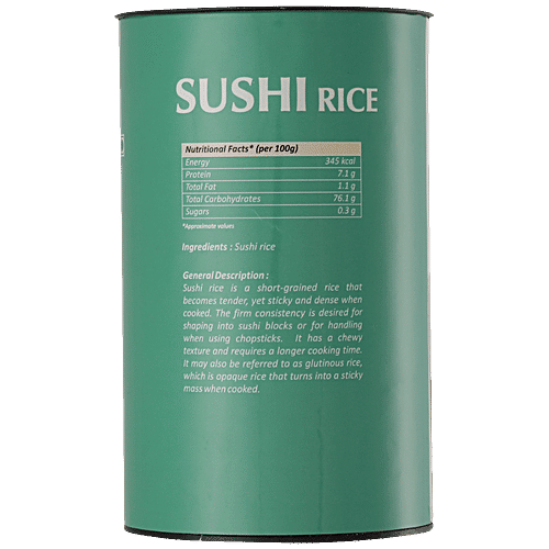 Buy Naturesmith Sushi Rice - Short Grain, Round, Makes Rolls & Balls ...