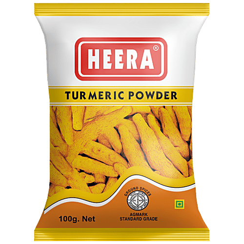 Buy HEERA Haldi Powder - Fine, Rich Aroma, Anti-Inflammatory Online at ...