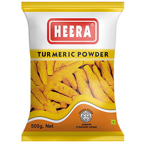 Buy HEERA Haldi Powder - Fine, Rich Aroma, Anti-Inflammatory Online at ...