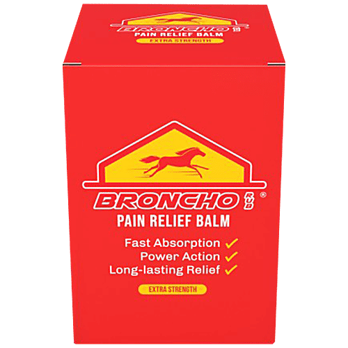 Buy Broncho Rub Pain Relief Balm - Extra Strength, Fast Absorption ...