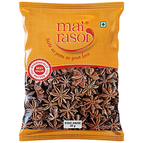 Buy MAI RASOI Star Anise/Ananas Flower - Best Value, Aromatic, High ...