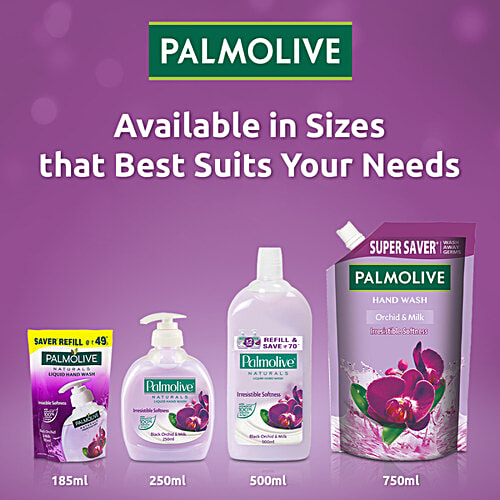 Buy Palmolive Naturals Hand Wash Refill Pack - Orchid & Milk Liquid ...