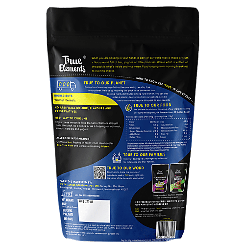 Buy True Elements Kashmiri Walnuts - Rich In Minerals & Protein Online ...