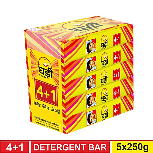 Buy Ghadi Detergent Cake - Removes Dirt, Stains, Dullness, Perfect For ...