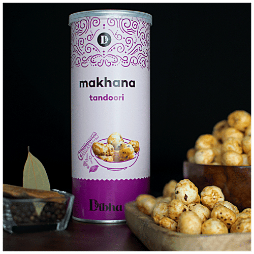 Buy Dibha Tandoori Makhana Foxnut - Munchy Evening Snack Online at Best ...