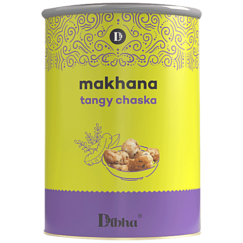 Buy Dibha Tangy Chaska Makhana Foxnut - Evening Snack Online at Best ...