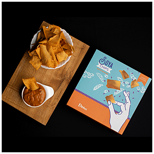 Buy Dibha Soya Chips With Makhni Dip - Desi Style, Teatime Snack Online ...