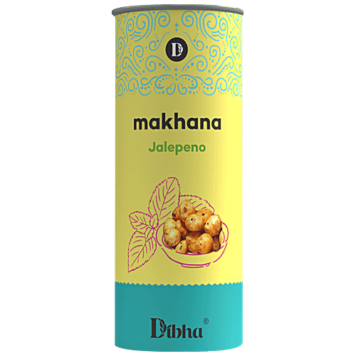 Buy Dibha Jalapeno Makhana Fox Nut - Healthy Snack, Rich In Protein ...