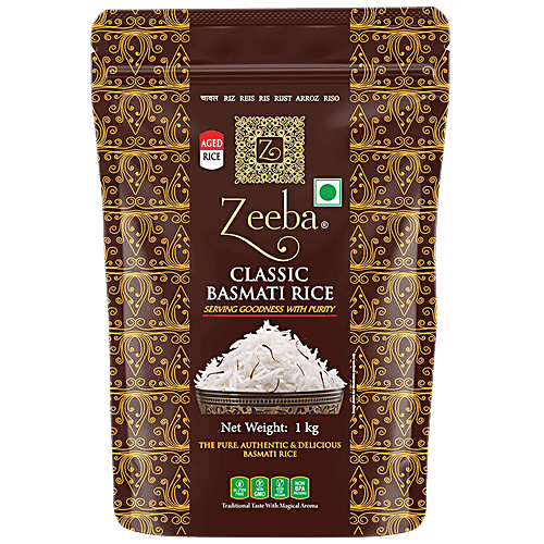 Buy Zeeba Classic Basmati Rice - Pure Authentic & Delicious Taste ...