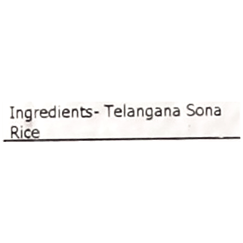 Buy Elworld Organic Telangana Sona Rice - Rich In Dietary Fibre Online ...