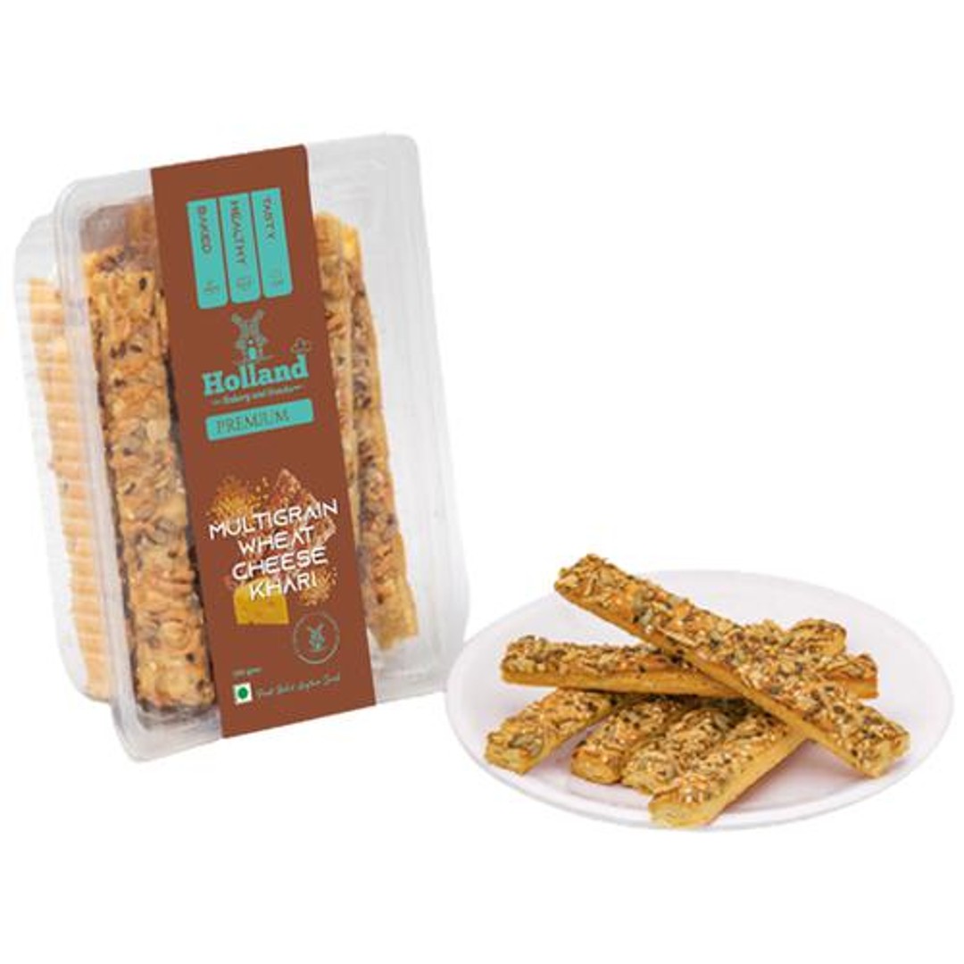 Buy Holland Bakery & Snacks Premium Multigrain Wheat Khari - Teatime ...