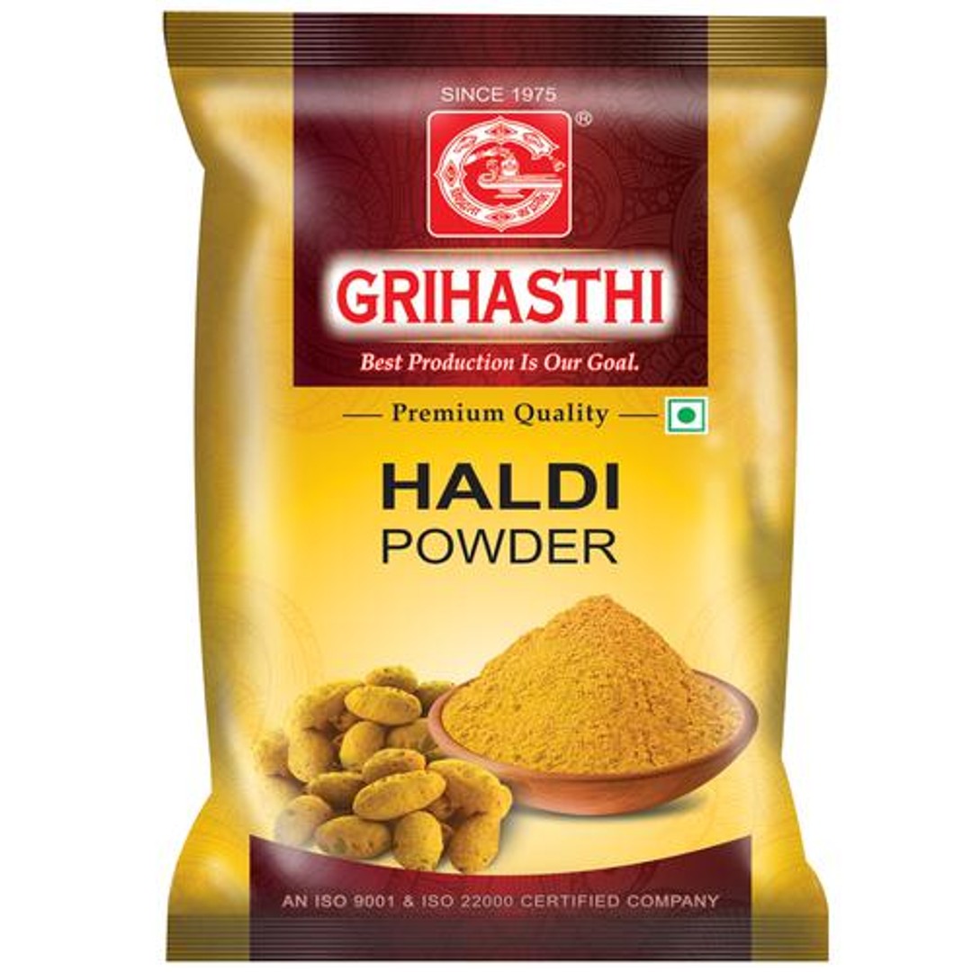 Buy Grihasthi Haldi/Turmeric Powder - Premium, Natural & Pure, No ...