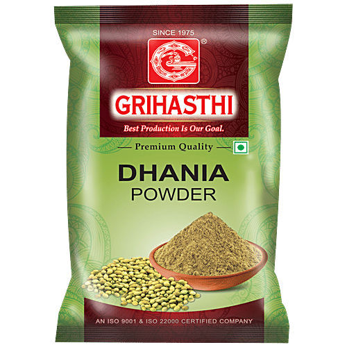 Buy Grihasthi Dhania/Coriander Powder - Premium, Natural, No ...