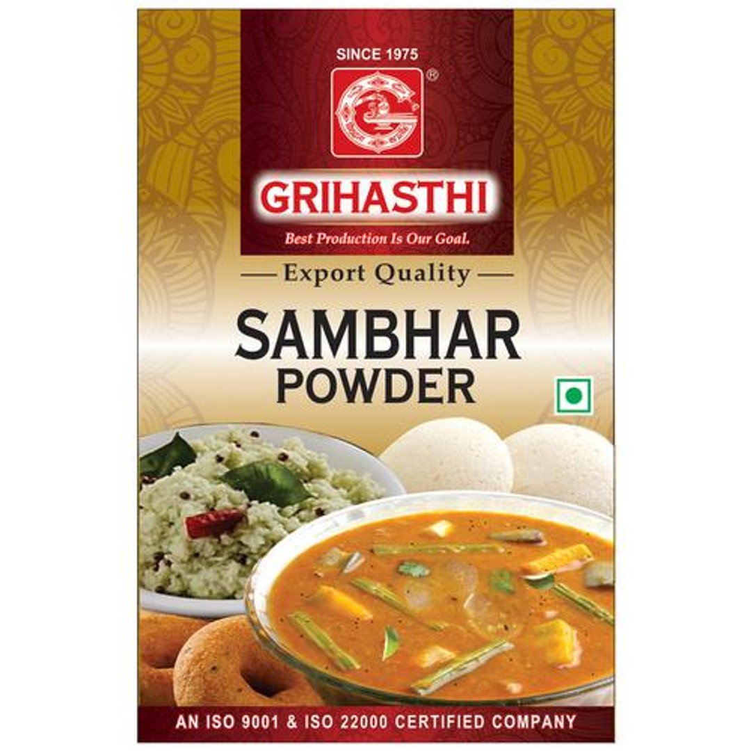 Buy Grihasthi Sambhar Powder - Premium, Natural & Pure, No ...