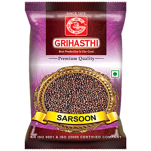 Buy Grihasthi Sarsoon/Mustard - Premium, Natural & Pure, No ...