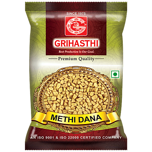 Buy Grihasthi Methi Dana/Fenugreek - Premium, Natural & Pure, No ...
