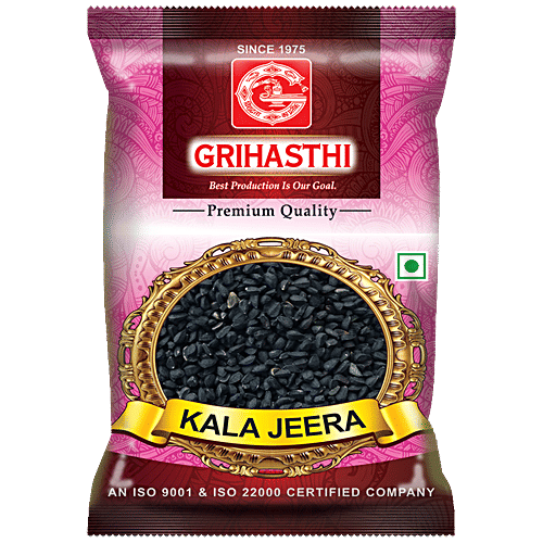 Buy Grihasthi Kala Jeera/Black Cumin - Premium, Natural & Pure, No ...