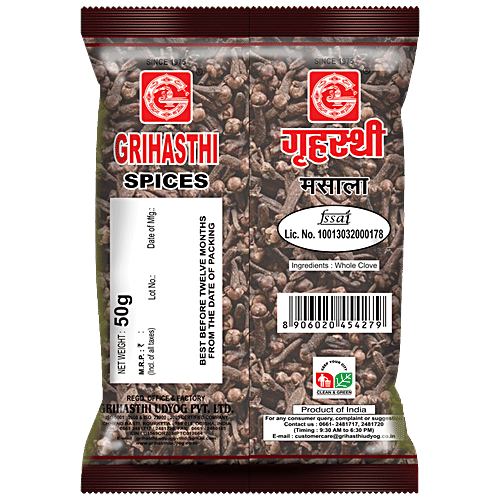 Buy Grihasthi Lavang/Cloves - Premium, Natural & Pure, No Preservatives ...